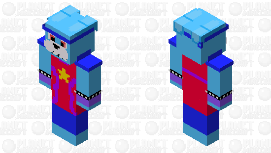 Glamrock Bonnie Minecraft Skin