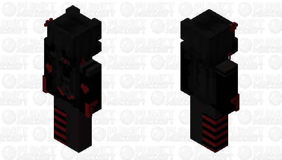 red heart Minecraft Skin