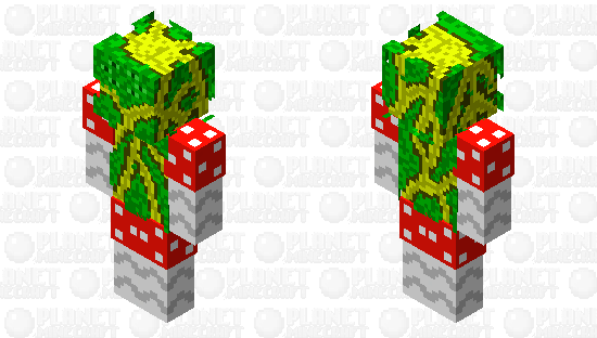 Toxic Swamp Monster Minecraft Skin