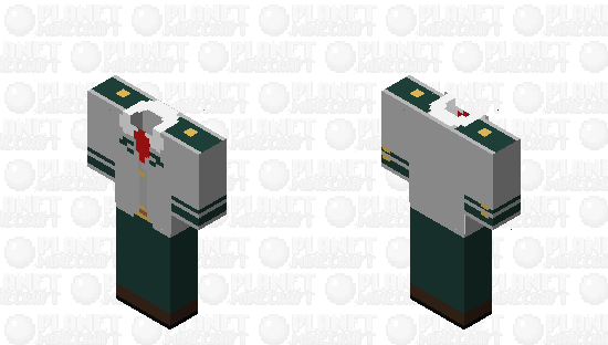 U.A. Uniform | Full | Boys | Steve | My Hero Academia Minecraft Skin