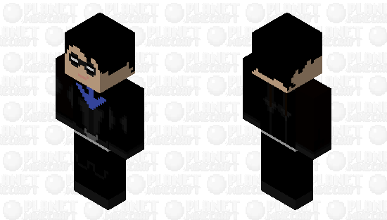 Nightwing Young Justice (dick grayson) Minecraft Skin