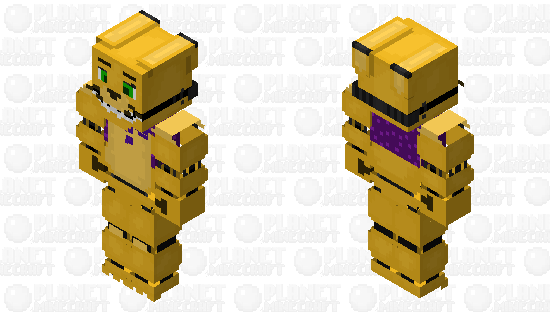 Five Nights at Freddy's Springbonnie Minecraft Skin