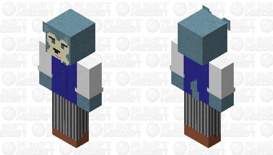 BEASTARS Legoshi(sweater&mouth) Minecraft Skin