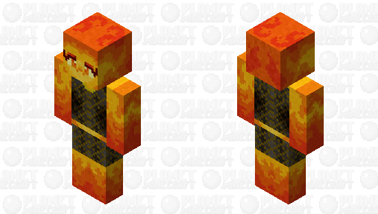 Disney Pixar Elemental Ember Lumen HD Minecraft Skin