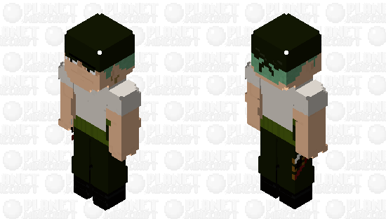 Rononoa Zoro {One piece} |Live Action| Minecraft Skin