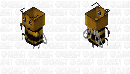 Flying bee skin (128x) Minecraft Skin