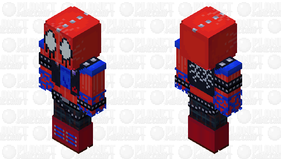 Spider Punk Minecraft Skin