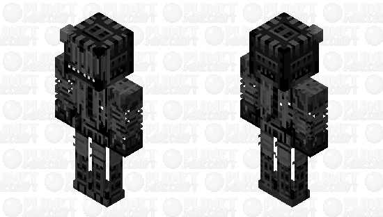 Ignited endo Minecraft Skin