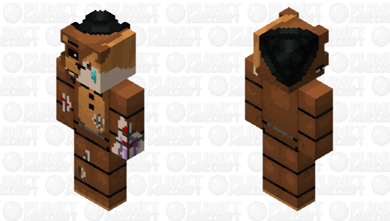 Freddy Fazbear's Minecraft Skin