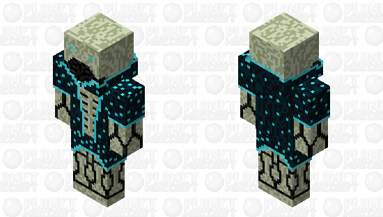 Sculk Necromancer Wizard (Version 2) Minecraft Skin