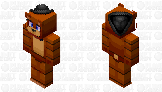 Freddy Fazbear Minecraft Skin