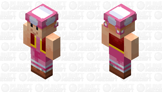 Toadette Super Mario Mash Up Minecraft Skin