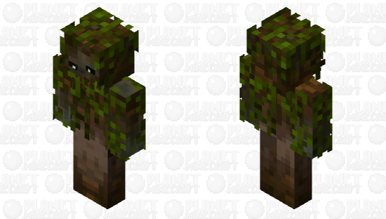 Tormented Swamp Zombie Minecraft Skin