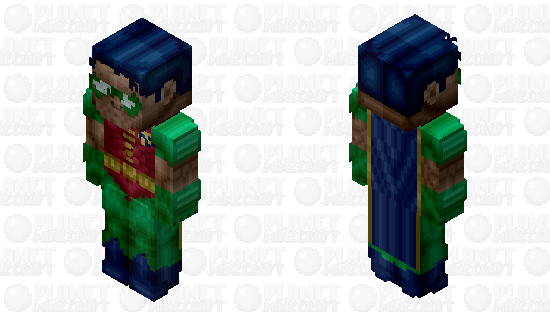 Robin: Batman: Hush (“Tim Drake” DC Comics: 2002) Minecraft Skin