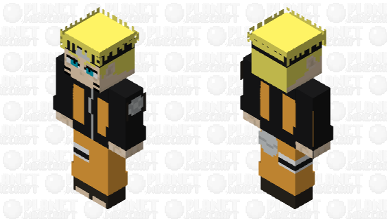 Naruto Uzumaki Minecraft Skin