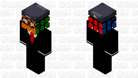 youtuber Cubehead Minecraft skin Minecraft Skin