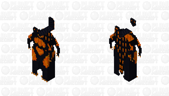 Godzilla line: Burning Godzilla (1995) Minecraft Skin