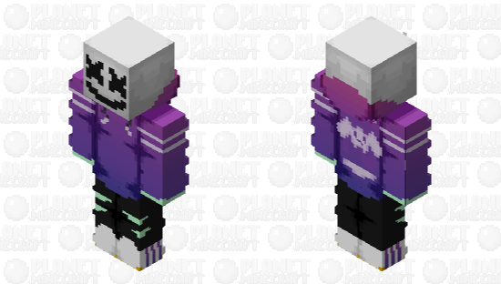 Marshmallow Hoodie Minecraft Skin