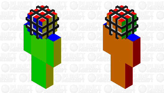 Rubix Cube Minecraft Skin