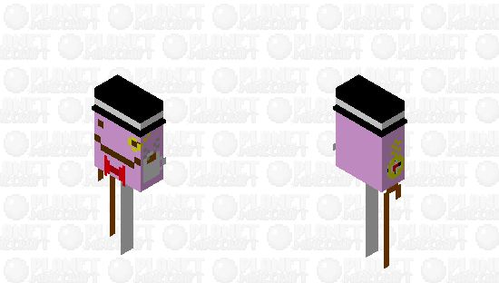 gentleman cotton candy Minecraft Skin