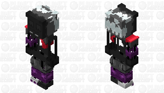 Ruined Roxanne Wolf Minecraft Skin