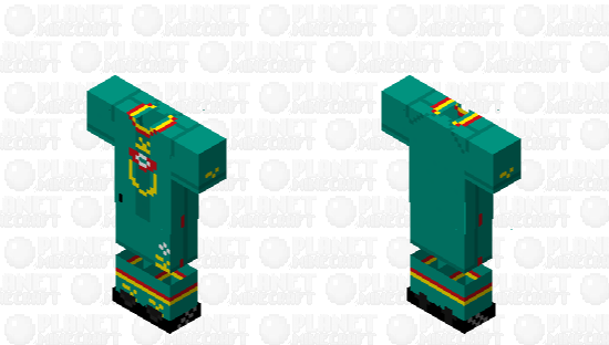 Senegal Kit Visita Qatar 2022 Minecraft Skin