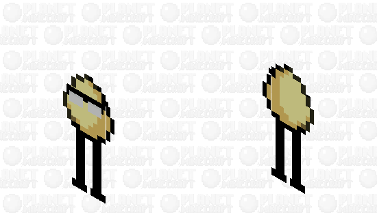 juanaflippa QSMP egg (with legs) Minecraft Skin