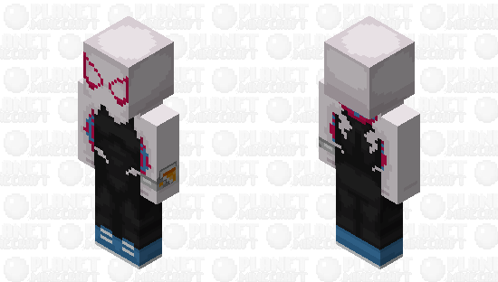 Spider-Gwen Minecraft Skin