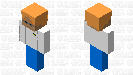 Backrooms (Researcher Clyde) Minecraft Skin