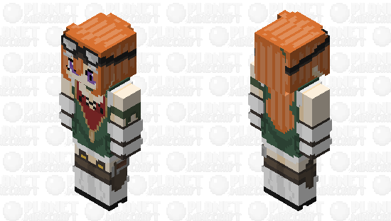 Victoria (Metal Slug) Minecraft Skin