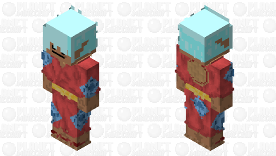 Moon cr4ftz wano Minecraft Skin