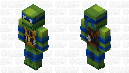 Leonardo (ninja turtles mutant mayhem) Minecraft Skin