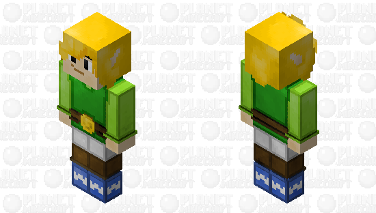Toon Link Wind Waker Minecraft Skin