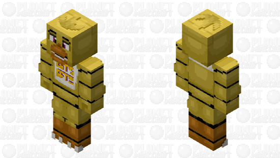 Chica the Chicken |:| FNAF Movie Minecraft Skin