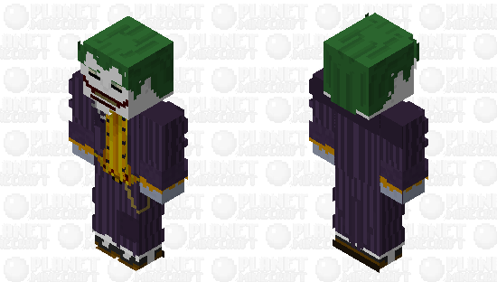 Joker | Batman: Arkham City Minecraft Skin