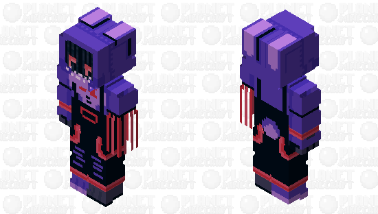 Abandoned Withered Bonnie Minecraft Skin