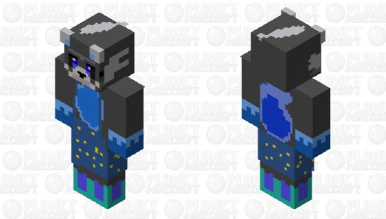 Monarch The Wolf Updated NNaG Minecraft Skin