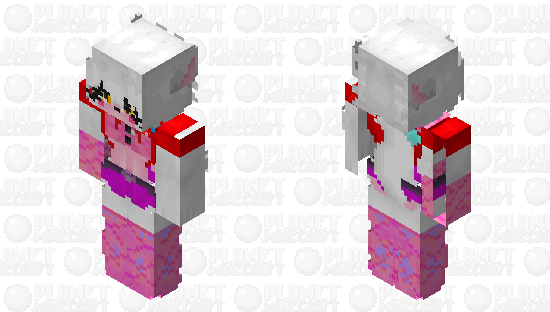 Fnia Toy Foxy Minecraft Skin