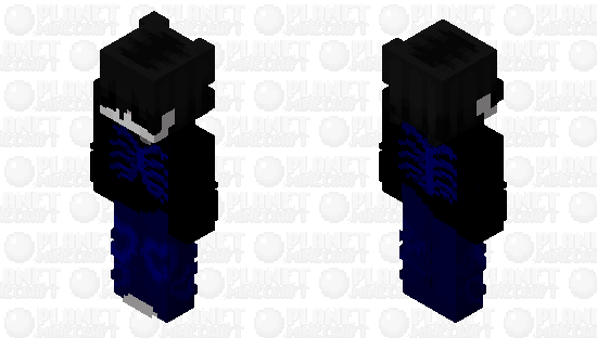 𖤐 matching skin (2/2) Minecraft Skin