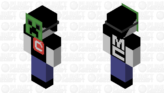 Developer Creeper Minecraft Skin