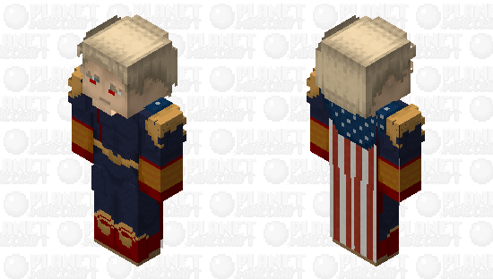 Homelander | The Boys Minecraft Skin