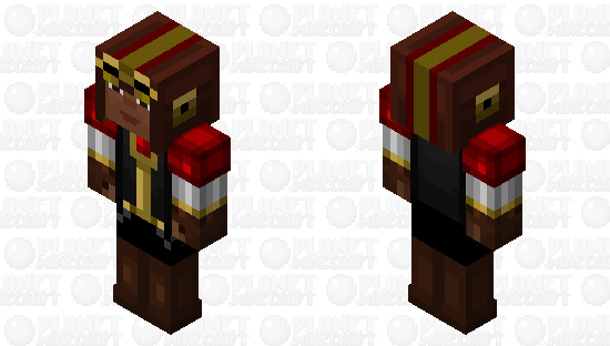 Olivia In Armor Minecraft Skin