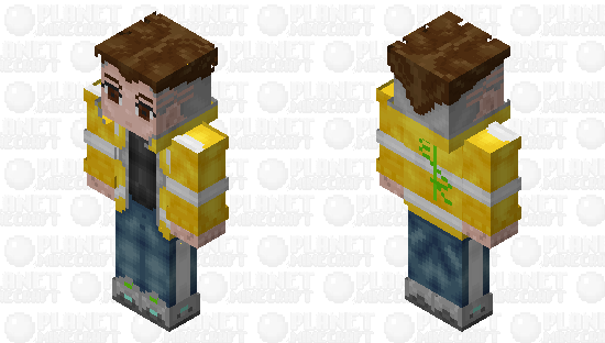 David Cyberpunk HD skin Minecraft Skin