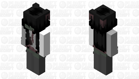 ghost zombie Minecraft Skin