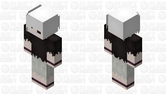 Kaneki Ken | Tokyo Ghoul Minecraft Skin
