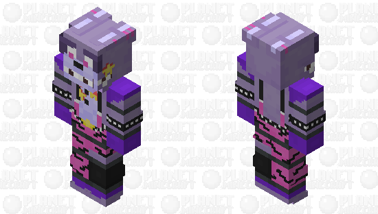 Glamrock Bonnie.~ Minecraft Skin