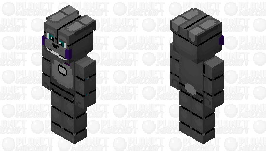 Black Ice Bonnie Minecraft Skin