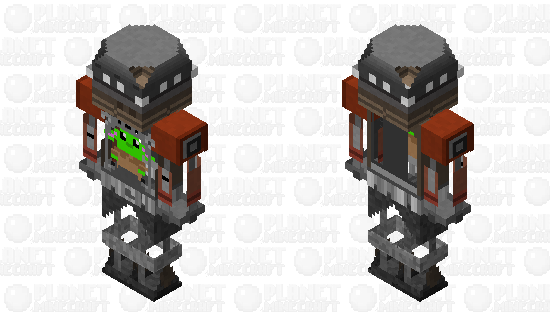 Grogu in IG 11 Minecraft Skin