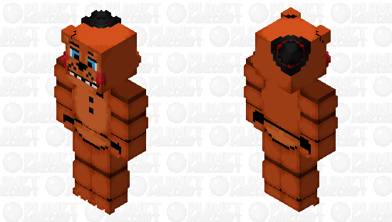 Toy Freddy FNAF Minecraft Skin