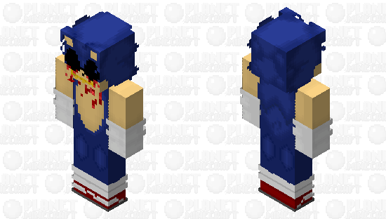 Sonic.EXE Normal (Halloween Special) Minecraft Skin